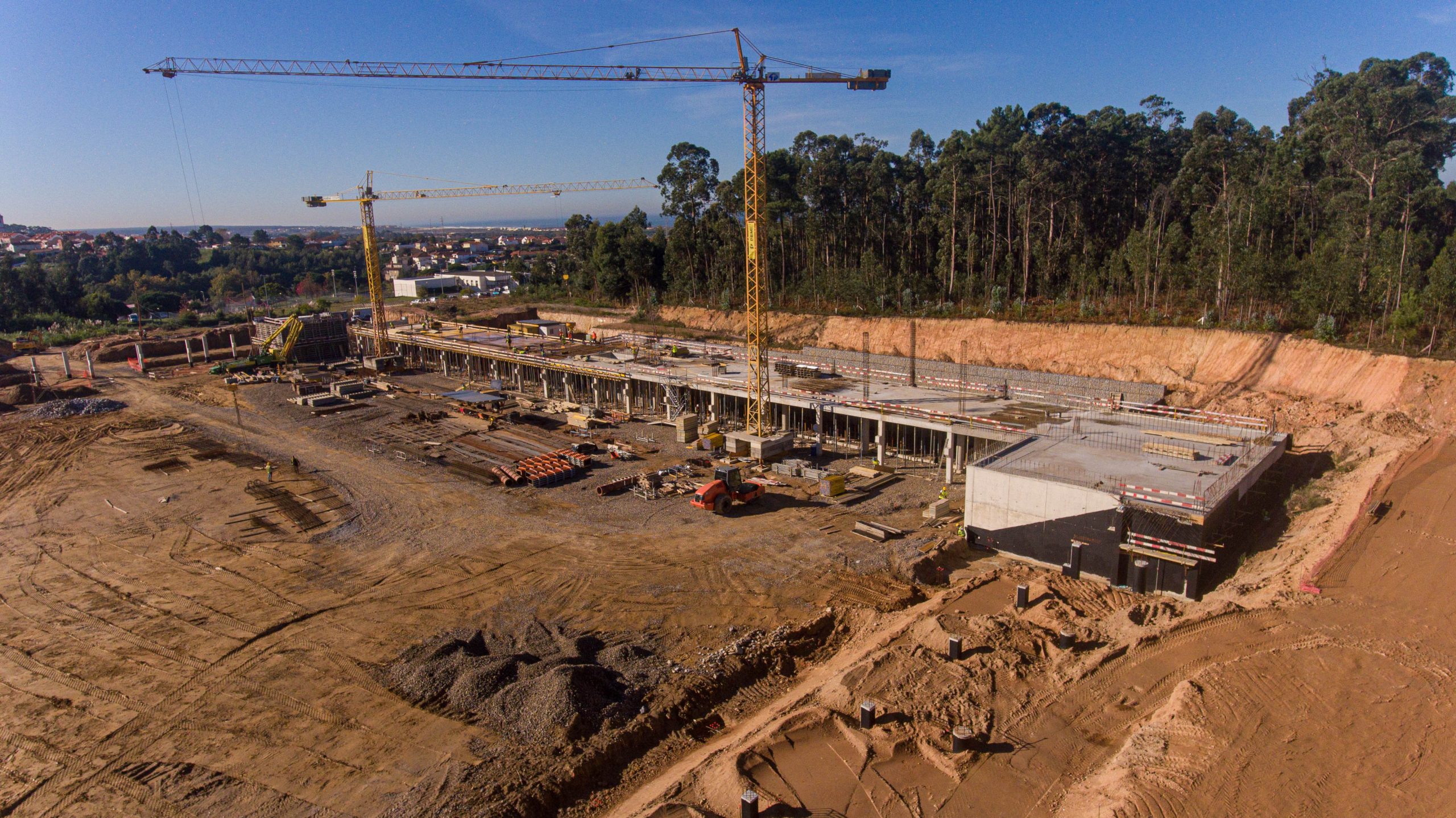 Visita às obras do novo Estádio Municipal de Espinho | EspinhoTV
