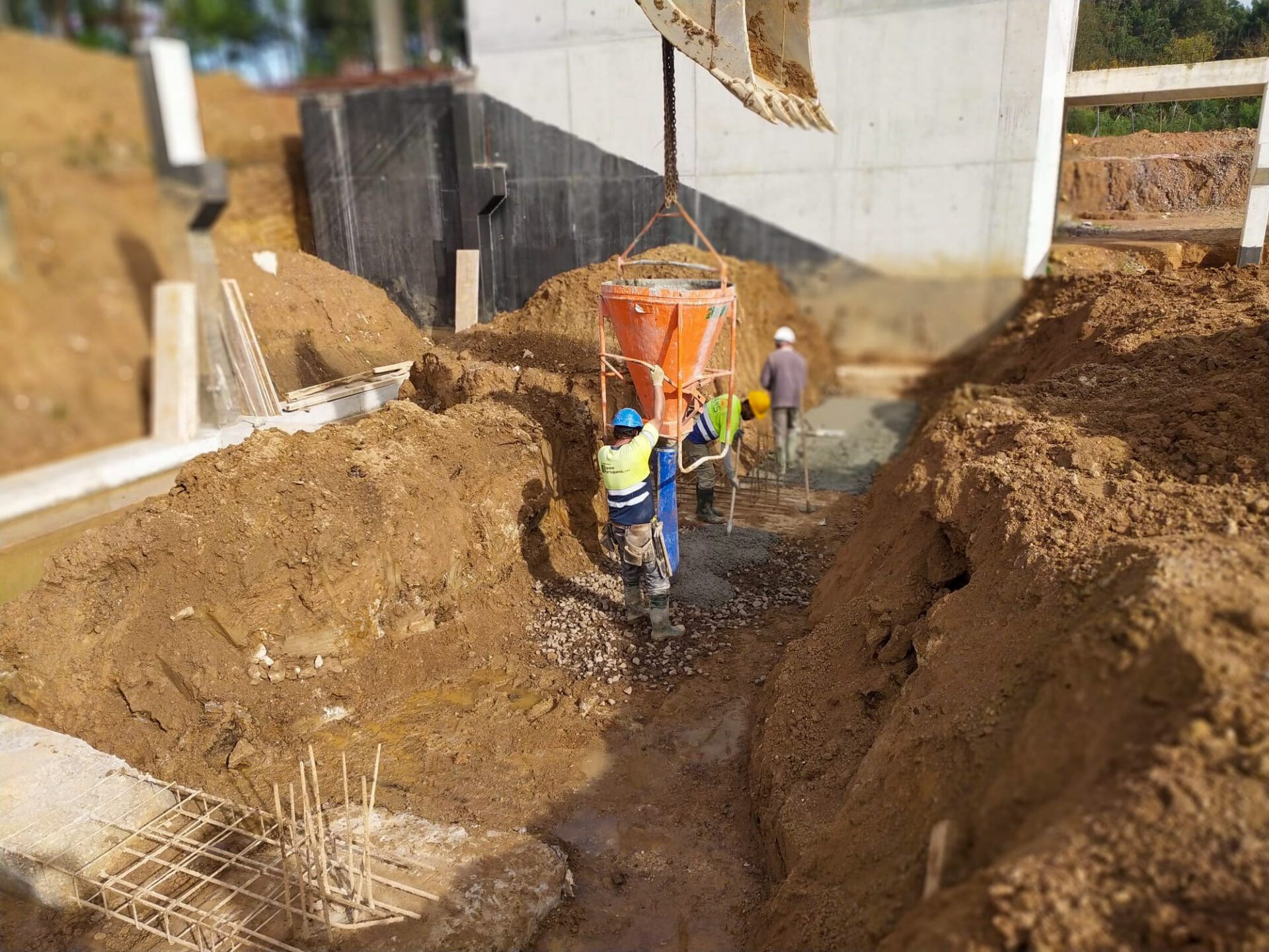 Andamento das obras do Estádio Municipal de Espinho | EspinhoTV
