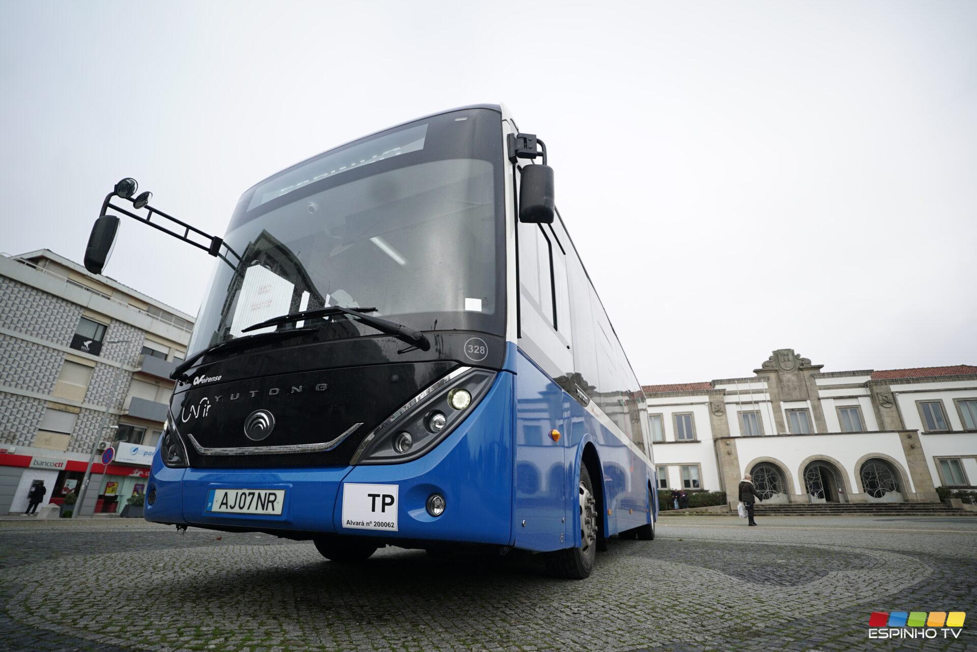 UNIR: Apresentado novo autocarro e horários para Espinho | EspinhoTV