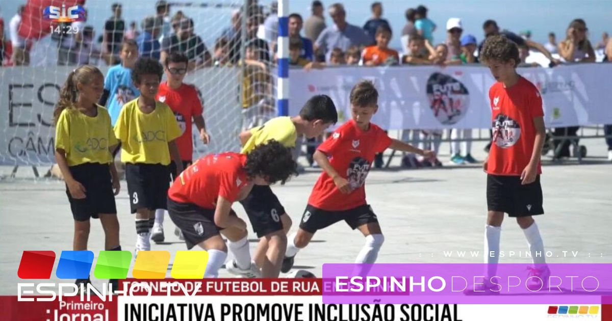 Report SIC – Antevisão 2ª ed. Futebol de Rua – Espinho 2023 | EspinhoTV