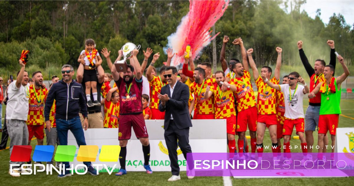 Futebol Popular: Leões Bairristas conquistam Taça Cidade de Espinho ...
