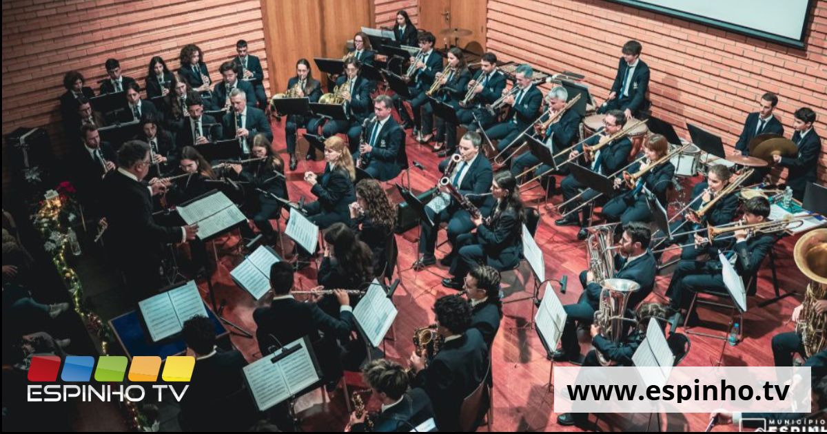 Concerto de Natal da Banda de Música da Cidade de Espinho | EspinhoTV